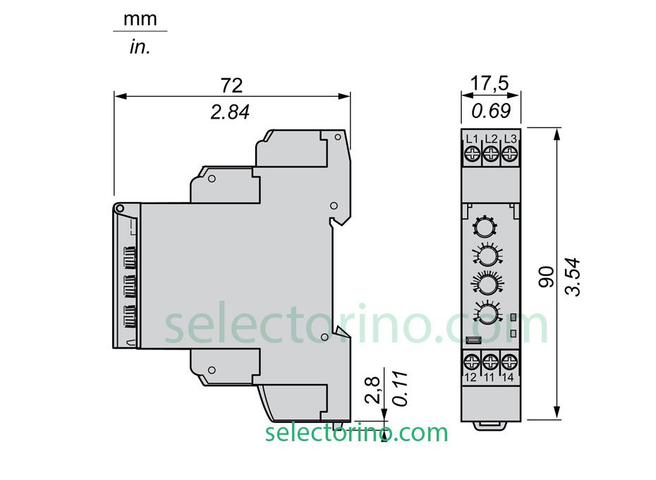 خرید کنترل فاز اشنایدر RM17TE00 Schneider Electric - سایت فروشگاه برق ...